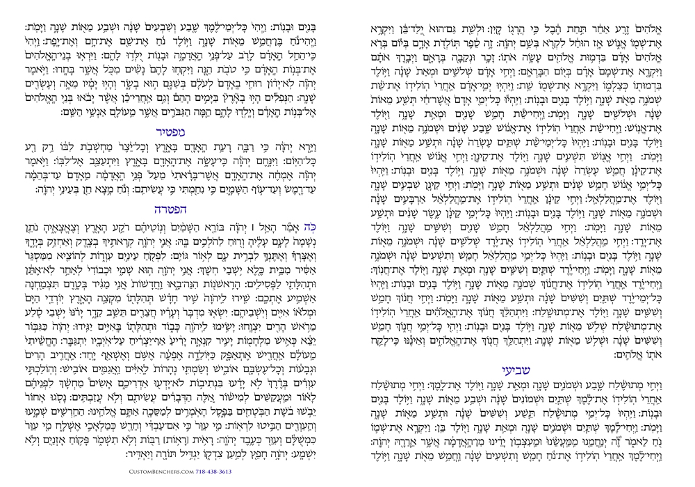 Parshah and Haftorah